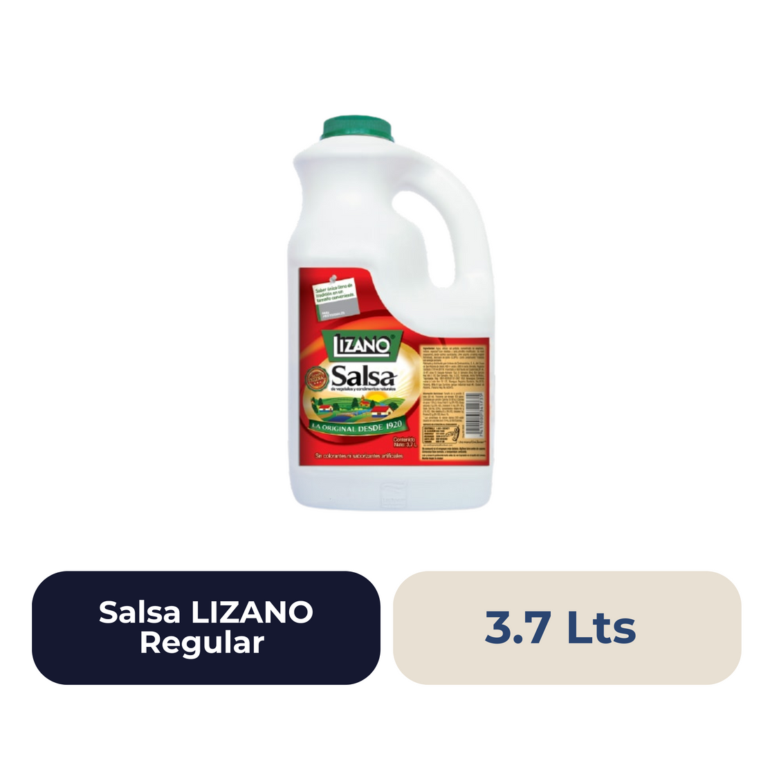 Service JMF | Salsa LIZANO Regular 3.7 Litros – SERVICE JMF